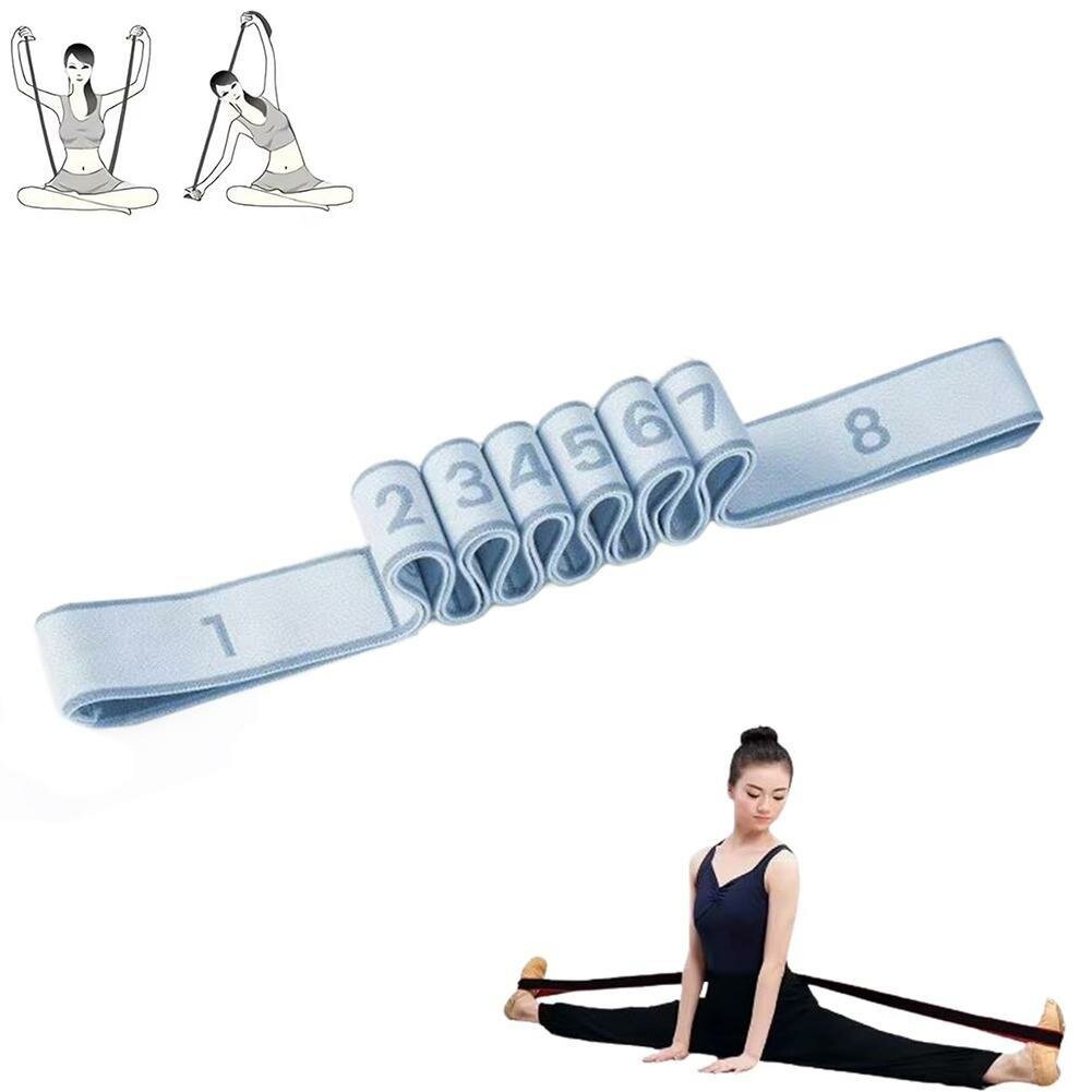 Резинка для растяжки с захватами/эспандер резинка для фитнеса с петлями/Эспандер для растяжки всех групп мышц