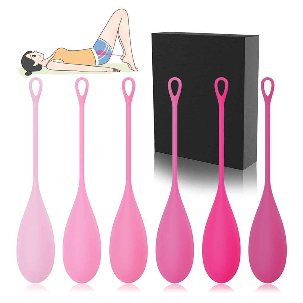 6pcs Ben Wa Balls Kegel Exerciser Tight Ball Women Tightening Body Enhancer