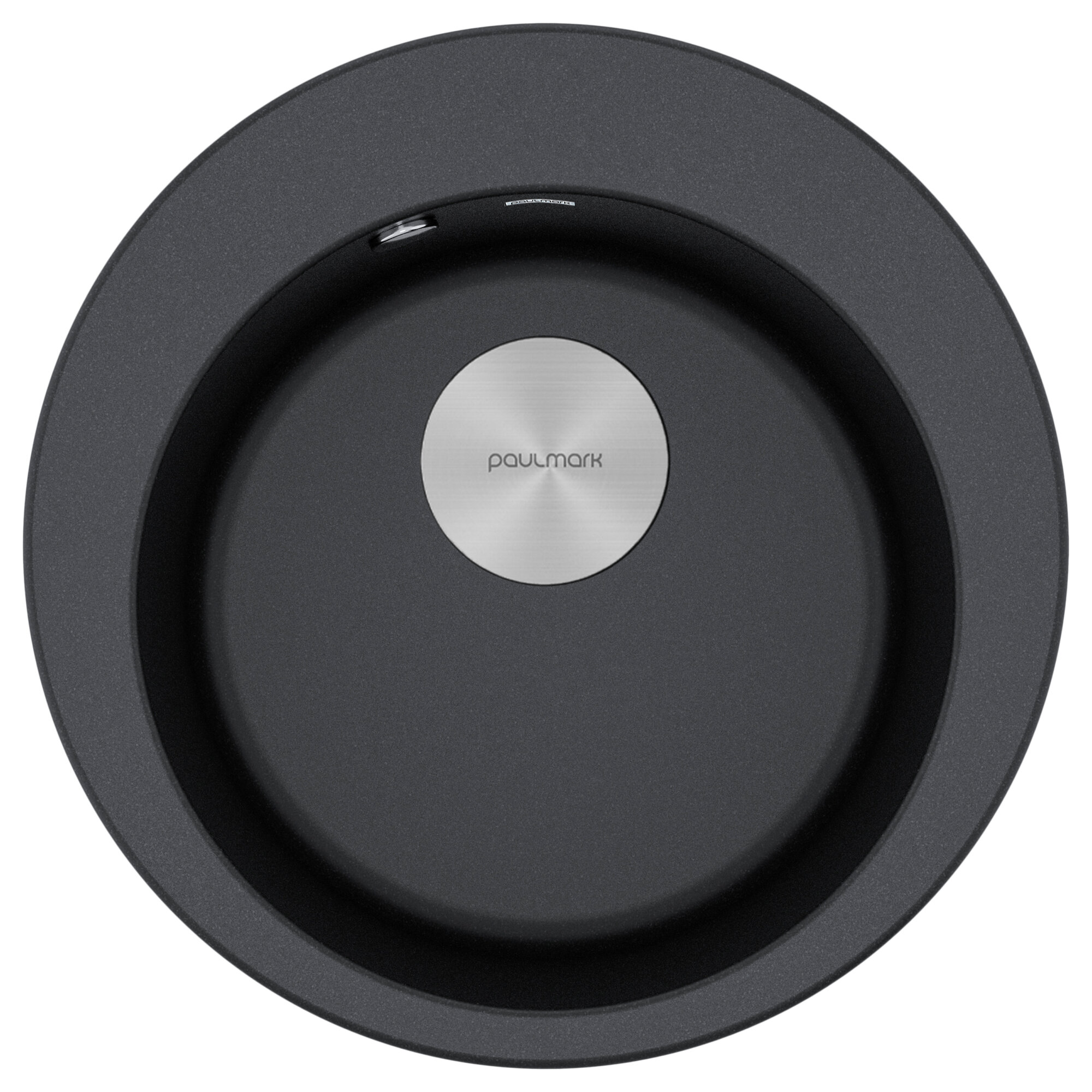 Кухонная мойка Paulmark GELEGEN 50 PM404800-BL черный гранит Искусственный камень