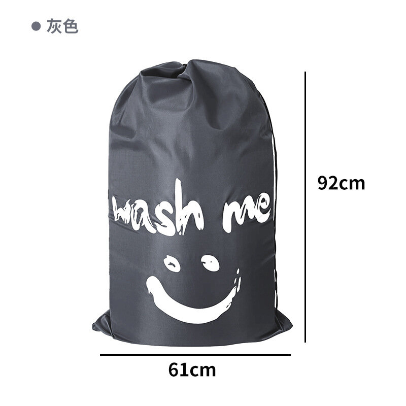 Новый складной мешок для белья большой вместимости, многофункциональный простой мешок на шнурке, дышащий, влагозащитный, портативный мешок для хранения.