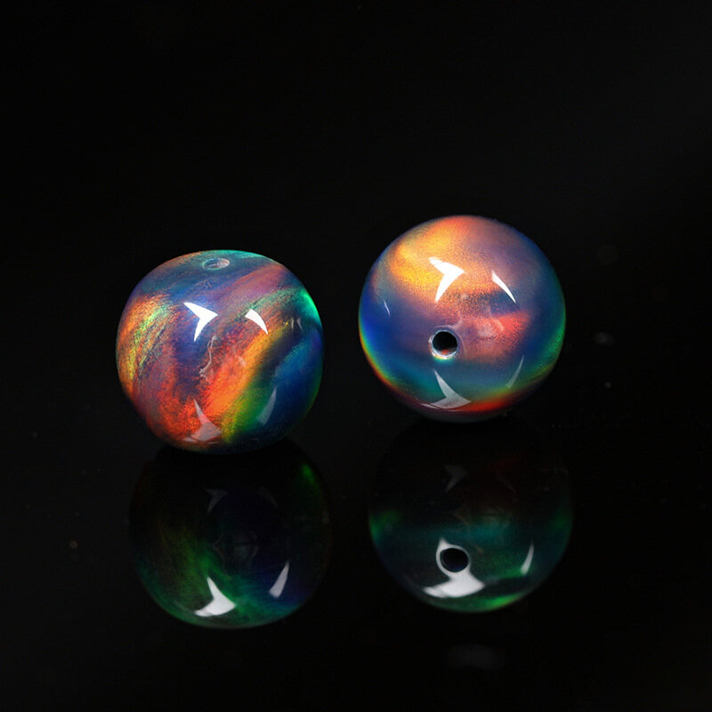 Горячие продажи искусственных авроровых опаловых бусин в старом стиле, свободные бусины, бусины для браслетов, одиночные бусины, разделительные бусины, аксессуары для DIY ювелирных материалов для женщин