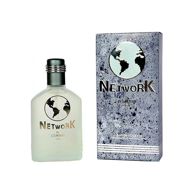 Туалетная вода для мужчин Lomani Network 100 мл / Духи Ломани Нетворк