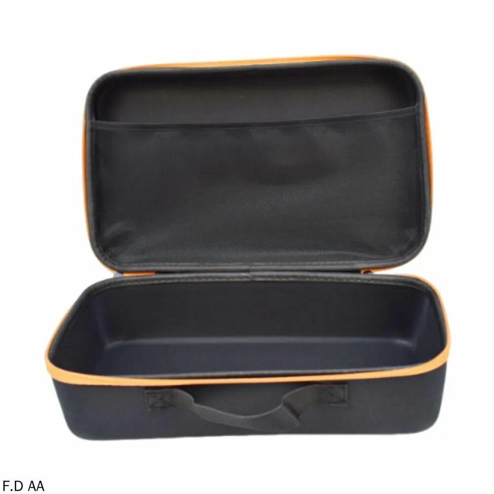 Прочный чехол для электроинструмента, водонепроницаемый кейс для дрели, сумка для хранения инструментов, черная с оранжевым