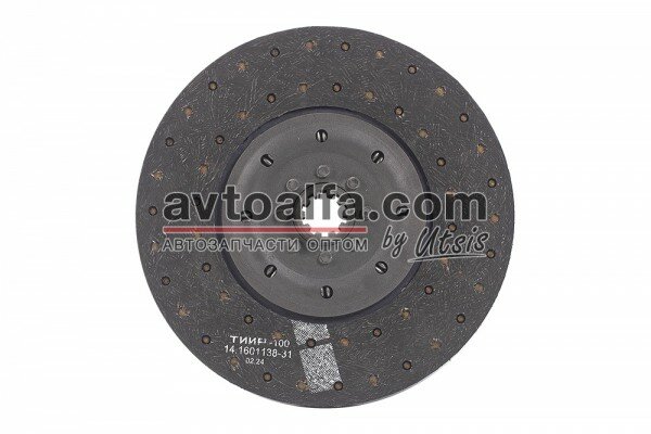 Диск сцепления ведомый КАМАЗ в сборе (усиленный)