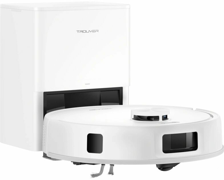 Робот-пылесос TROUVER E20s Pro Plus, 50Вт, белый/белый [rle24sd]