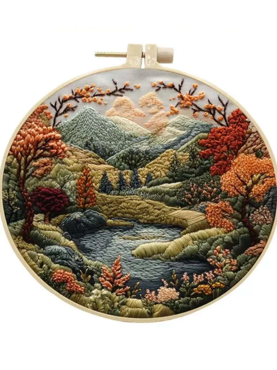 Вышивка гладью набор