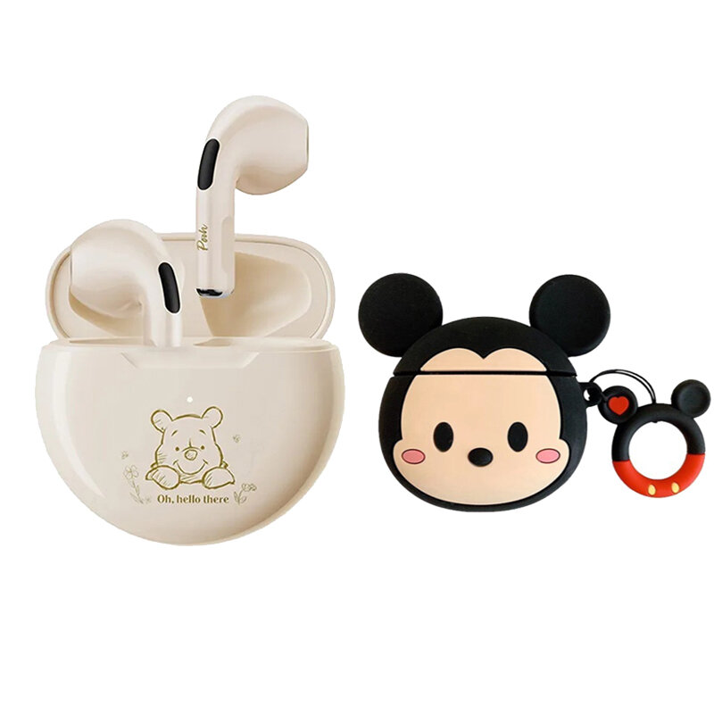 Беспроводные наушники унисекс Disney, mickey collection winnie, с микрофоном