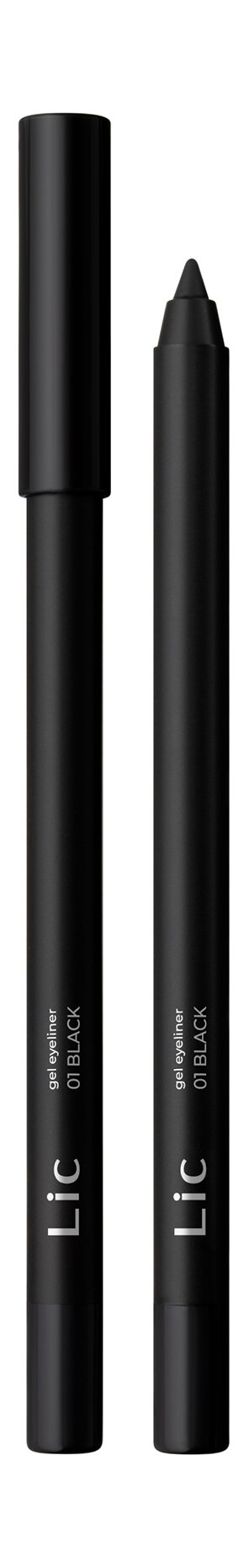 LIC Карандаш для глаз, 1,3 г, 01 Black
