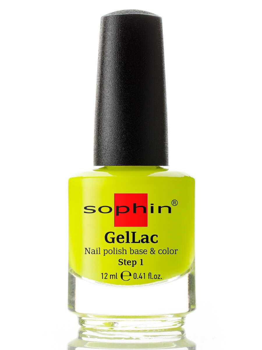 Sophin Гель-лак Gellac тон 0650, база+цвет, без использования UV/LED лампы, 12 мл