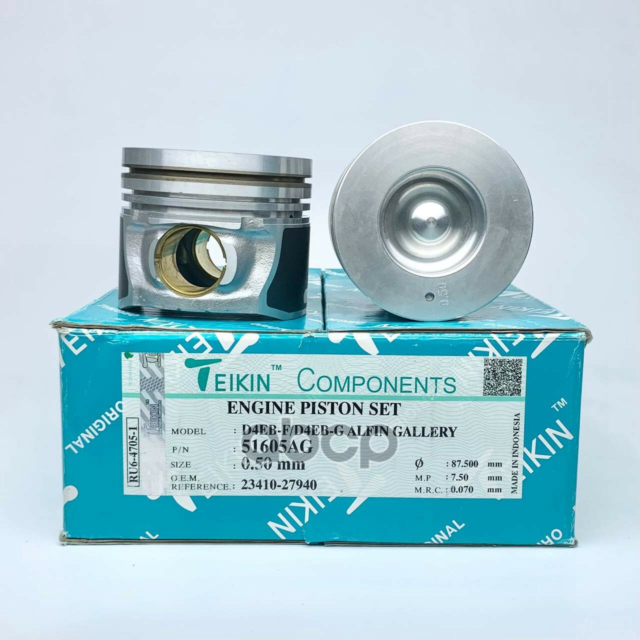 К-кт поршней! 0.50 (4 шт.) Hyundai Santa Fe 2.2CRDi TEIKIN арт. 51605AG050