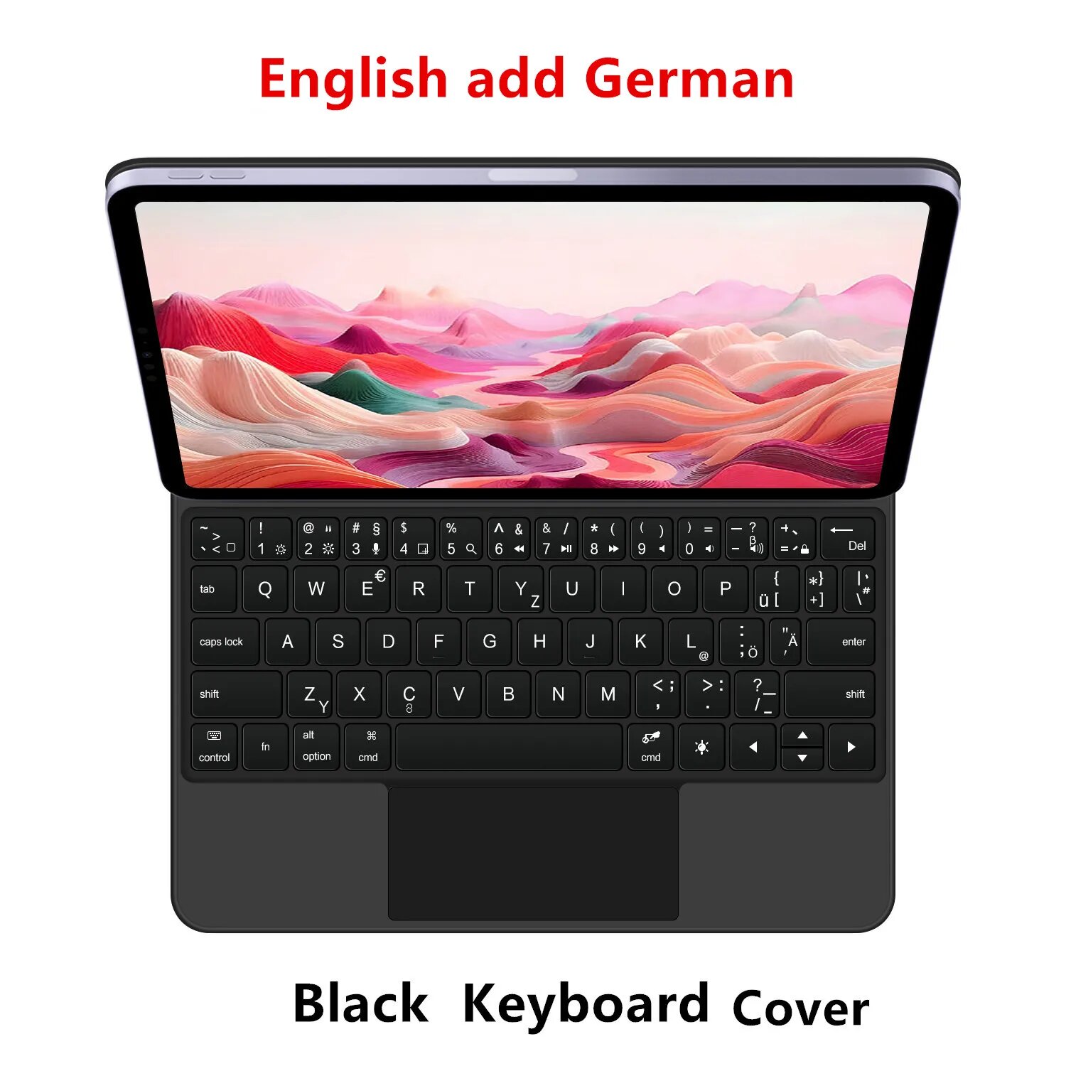 Клавиатура HUWEI Magic Keyboard для iPad Air 11 дюймов Black German