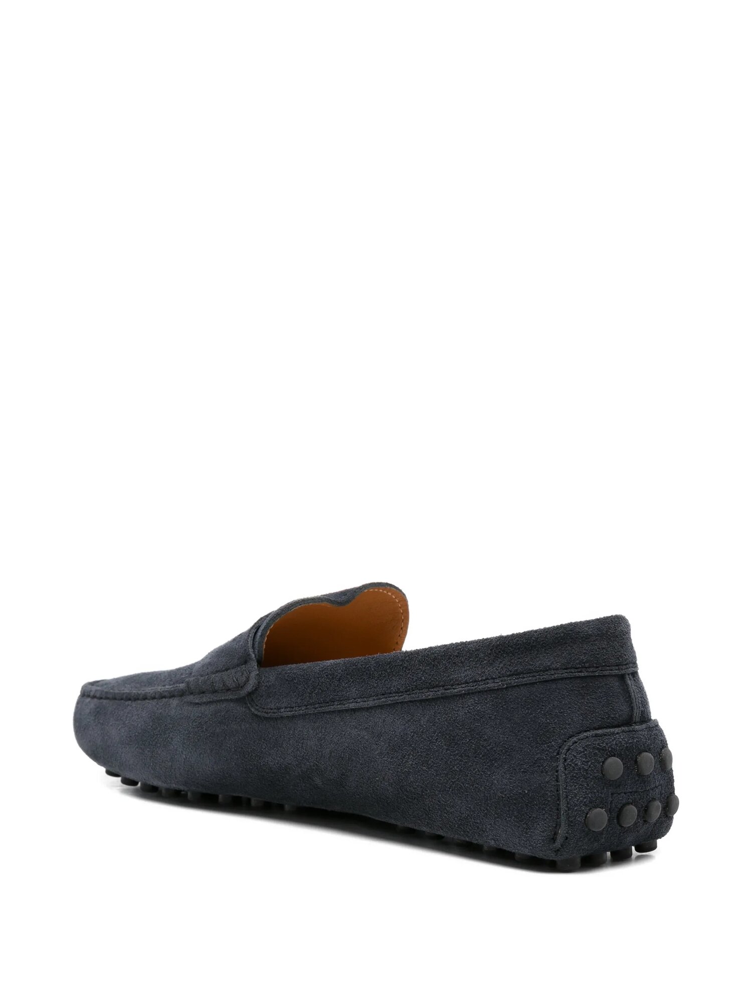 Лоферы Tod's Suede penny loafers, размер 7.5, синий — фото 1