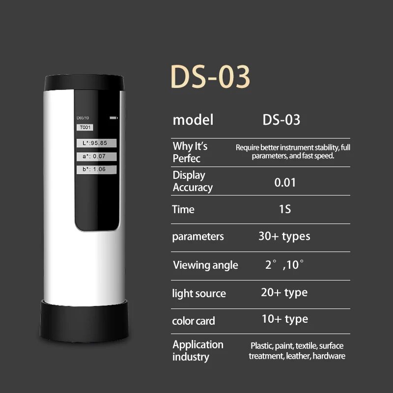 Портативный колориметр цифровой инструмент хроматической аберрации для печати и текстильной поддержки Android iOS