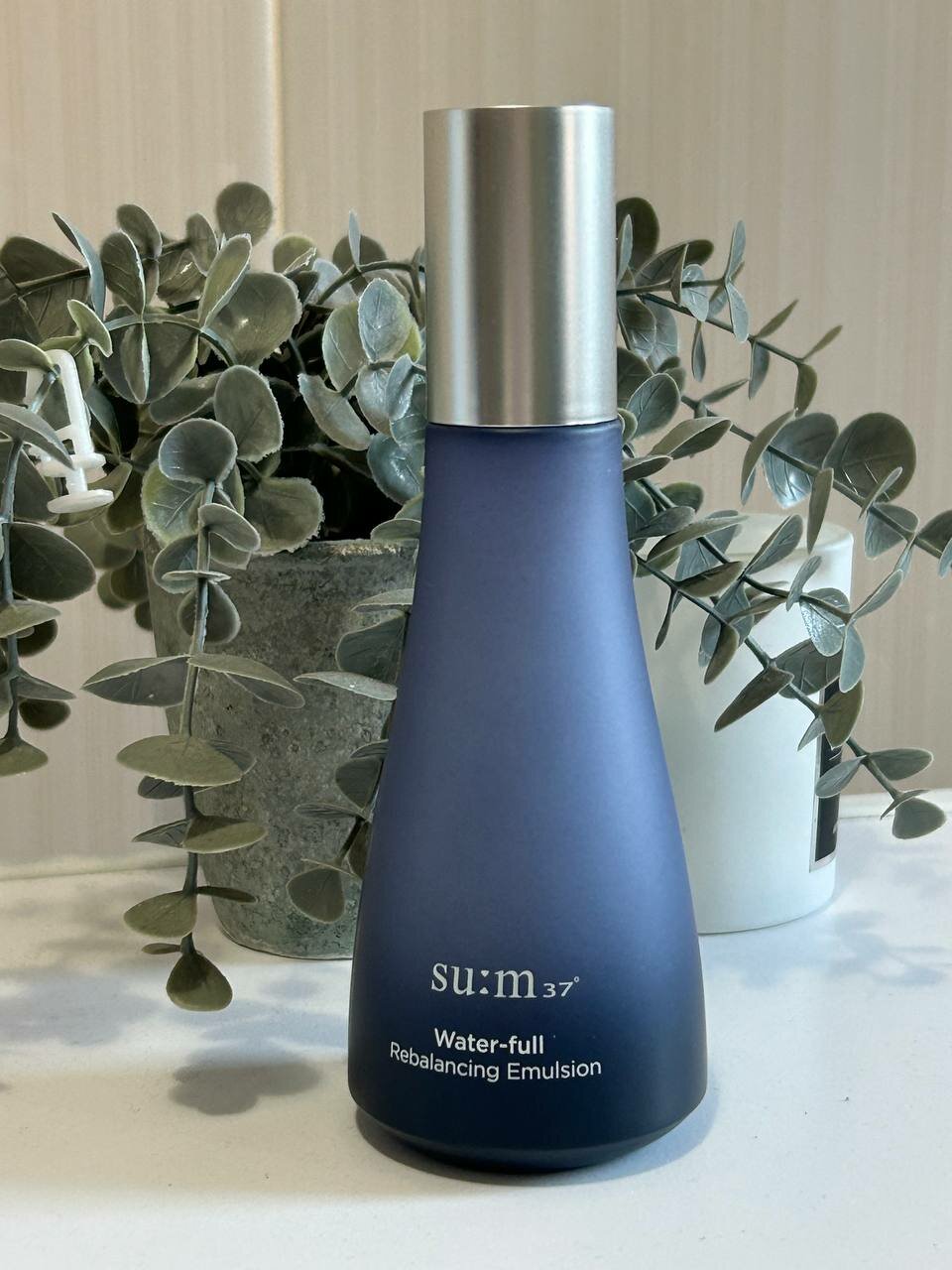 Корейская восстанавливающая увлажняющая гелевая эмульсия для лица SU: M37 Water-Full Rebalancing Emulsion 120 мл