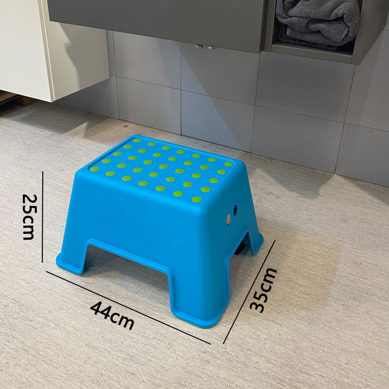 Табурет подставка детский икеа Больмен, белый, высота 44х35х25см, белый, IKEA