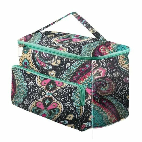 Сумка для вязания Looen, органайзер для хранения пряжи, большая сумка из мотков пряжи с застежкой-молнией для хранения спиц, крючки для вязания, другие аксессуары (только пустой мешок)