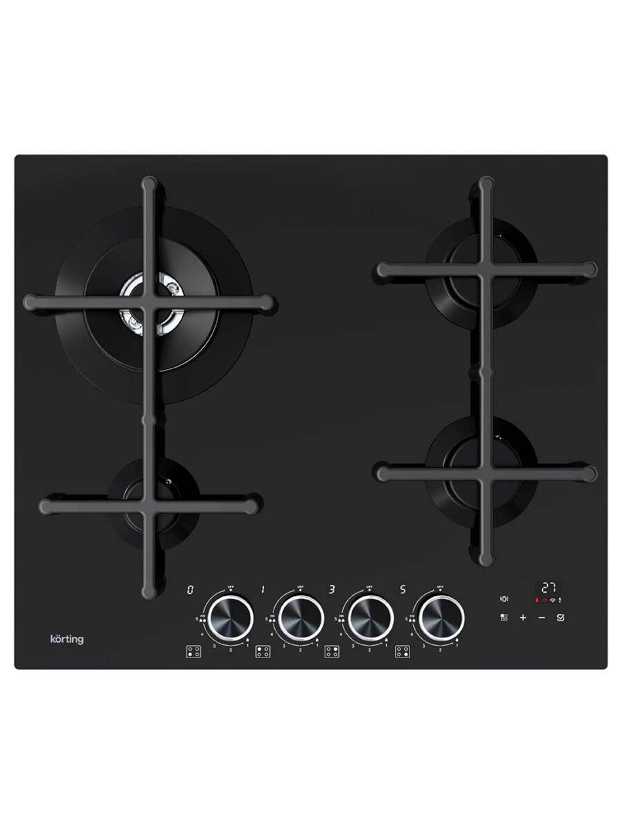 Встраиваемая газовая панель KORTING HGG 6766 ICPTN