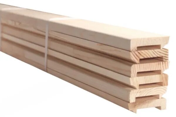 Плинтус деревянный напольный (сосна) сорт Экстра (без сучков) 20х70х1500 мм, 5 шт. (Сращенный) Согуд