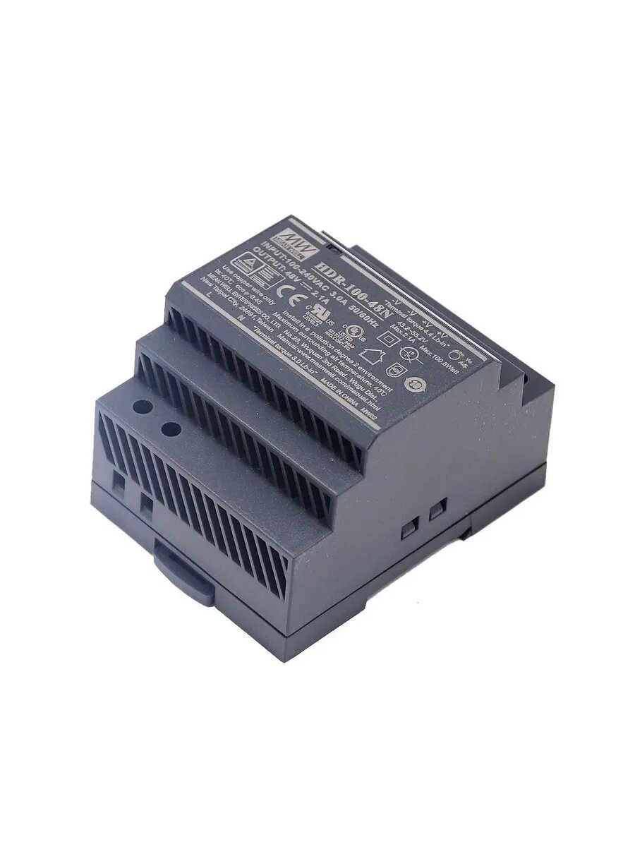 Источник питания AC/DC на DIN-рейку Mean Well HDR-100-48N