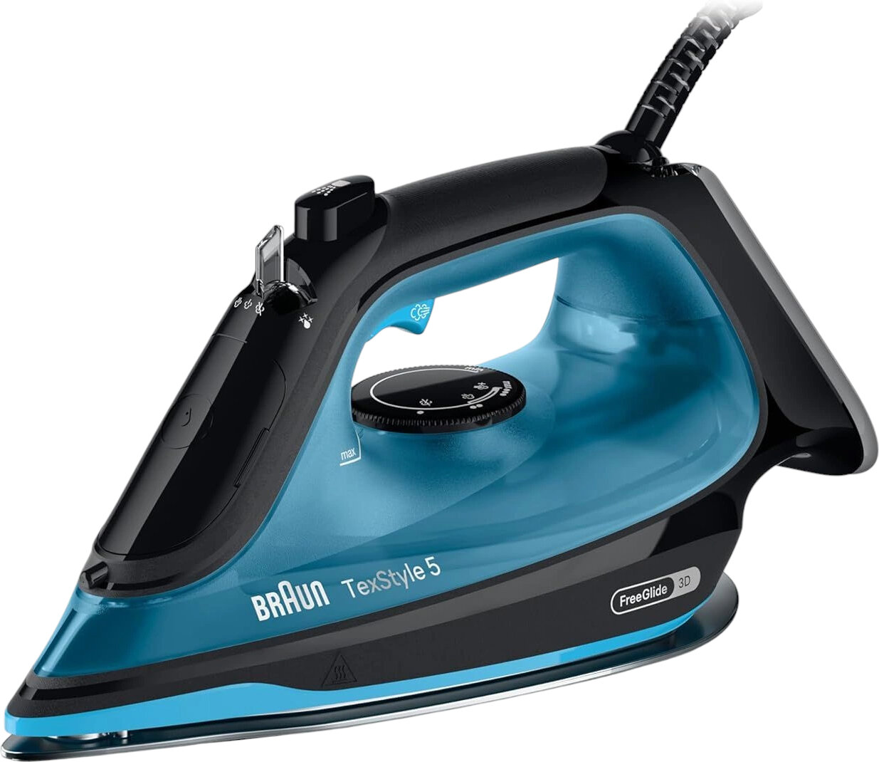 Утюг Braun SI5256BL, керамическая подошва, постоянная подача пара, 2600 Вт