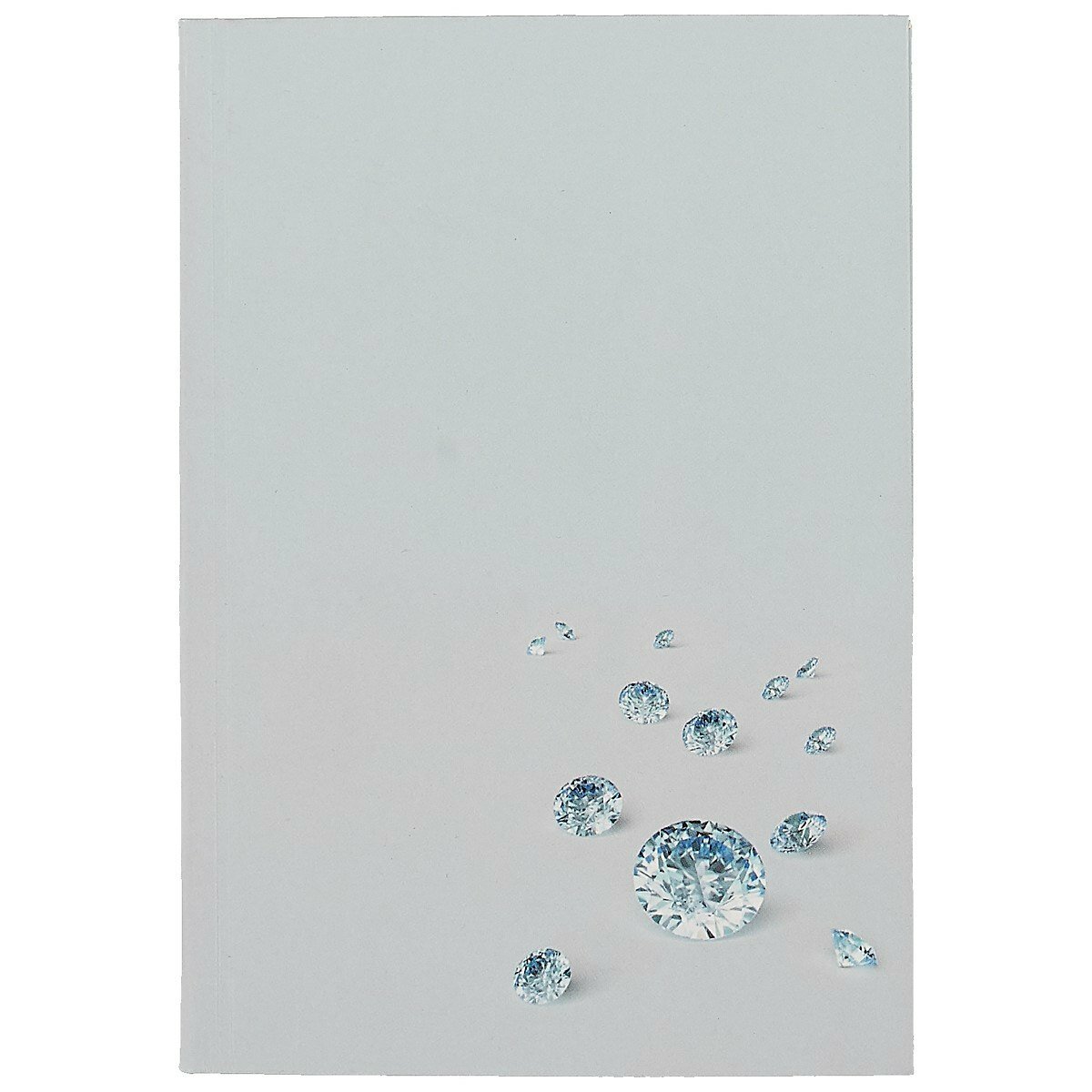 Записная книжка А6+ 64л кл. "Diamond" интегр. переплет, ламинация soft-touch