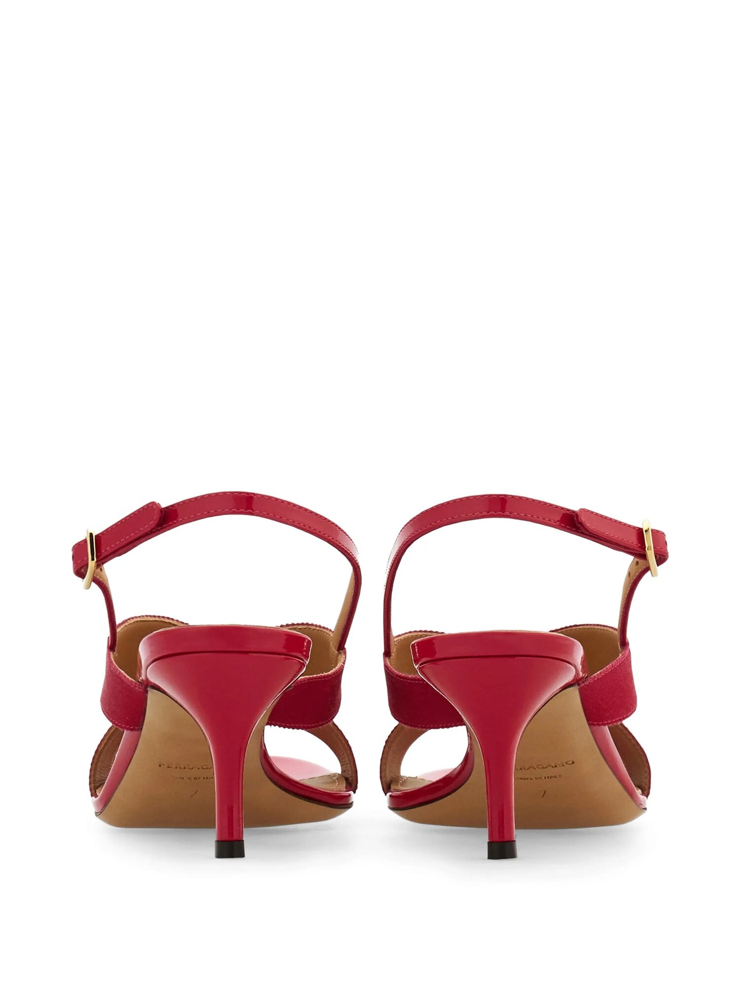Босоножки Salvatore Ferragamo Vara Bow, размер 6.5, розовый — фото 1