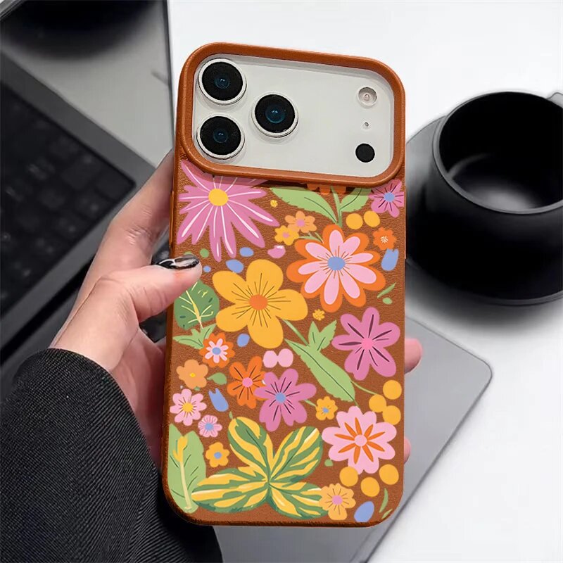 Разноцветный Мультяшный Чехол Для iPhone 18/17e/17/15/16/14/13 Pro Max/17 iPhone 15, A906 Brown