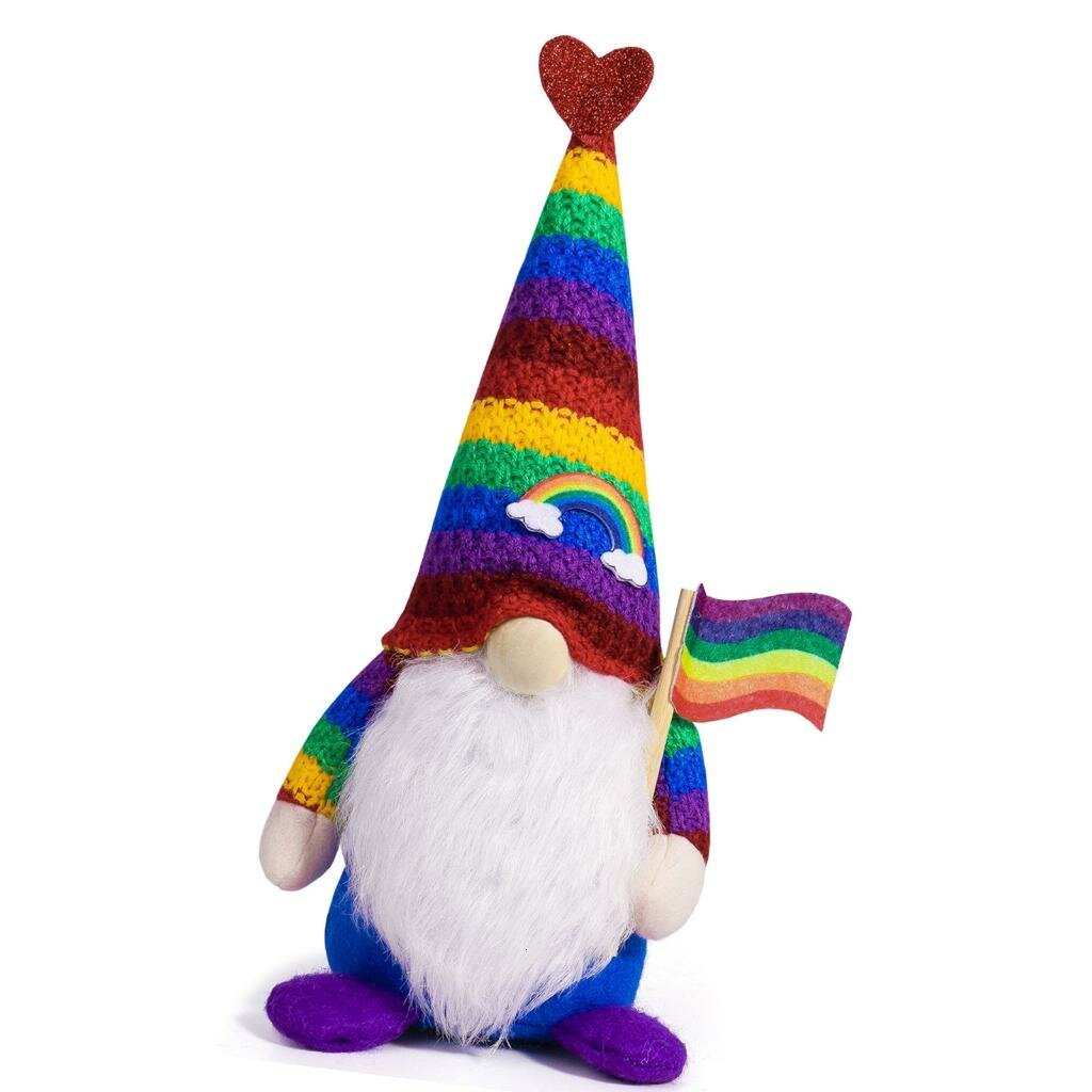 Безликий кукольный декор из полиэстера, возьми флаг