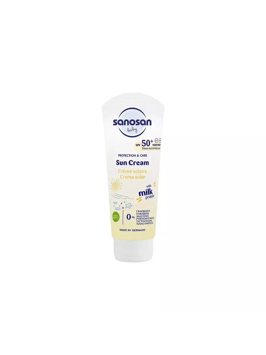 Sanosan Беби Крем солнцезащитный SPF 50+ 75мл