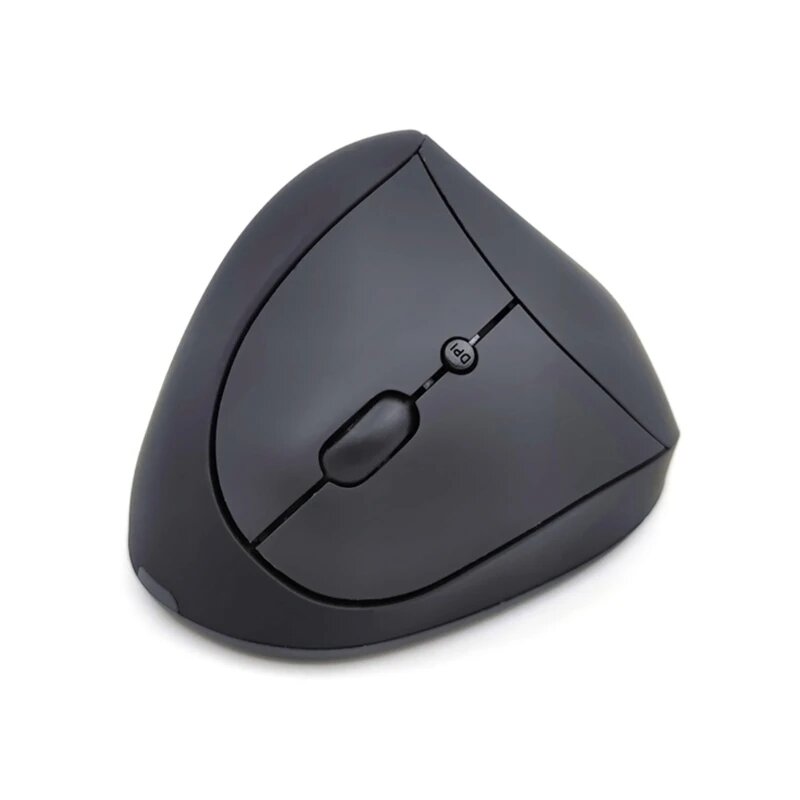 Беспроводная вертикальная мышь P для левшей Black