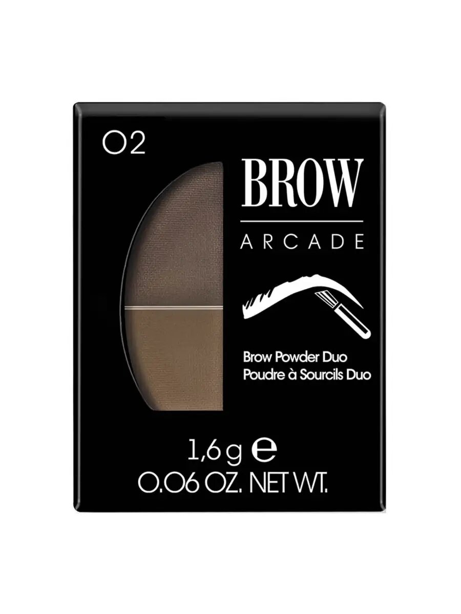 Тени для бровей Vivienne Sabo Brow arcade, тон 02