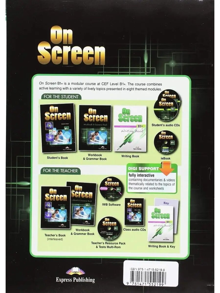 On Screen B1+ Workbook & Grammar Book | Введение и закрепление лексического материала. — фото 1