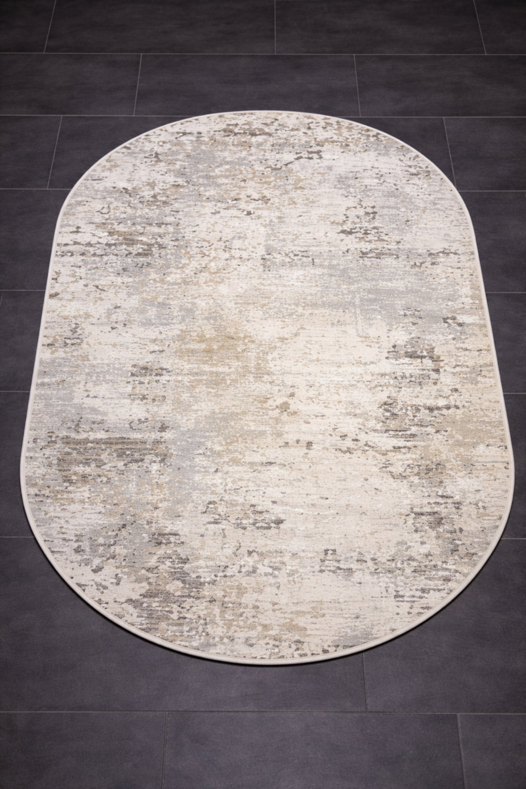 Ковер Танго дизайн 21407 цвет 20246 Овал 1x2м