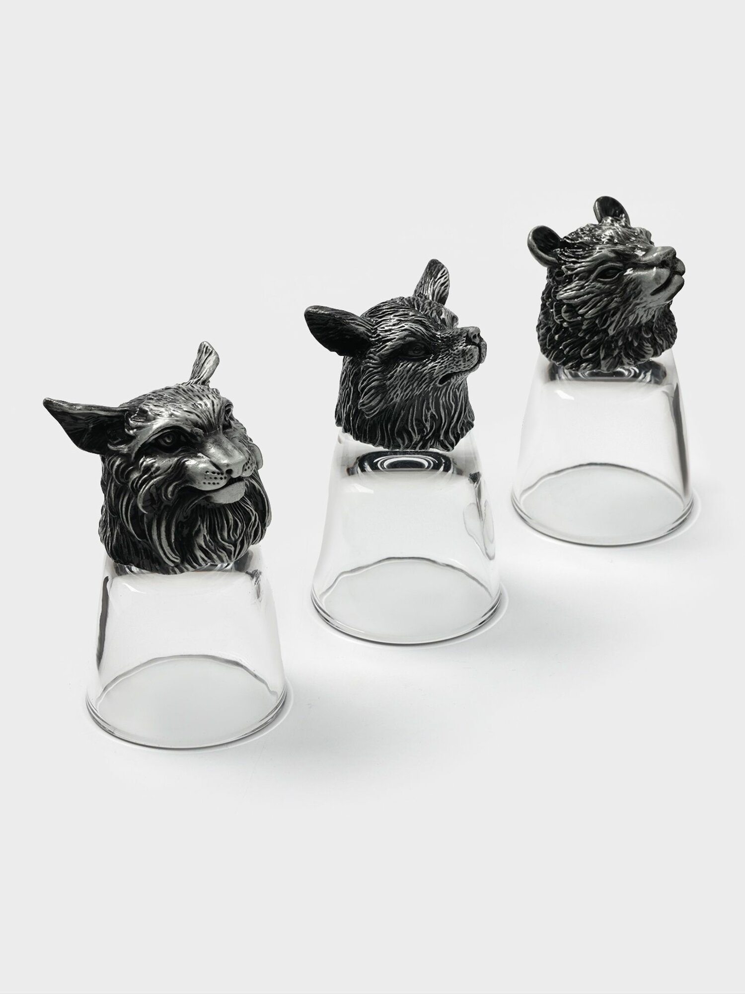 Подарочный набор рюмок перевертышей 3шт