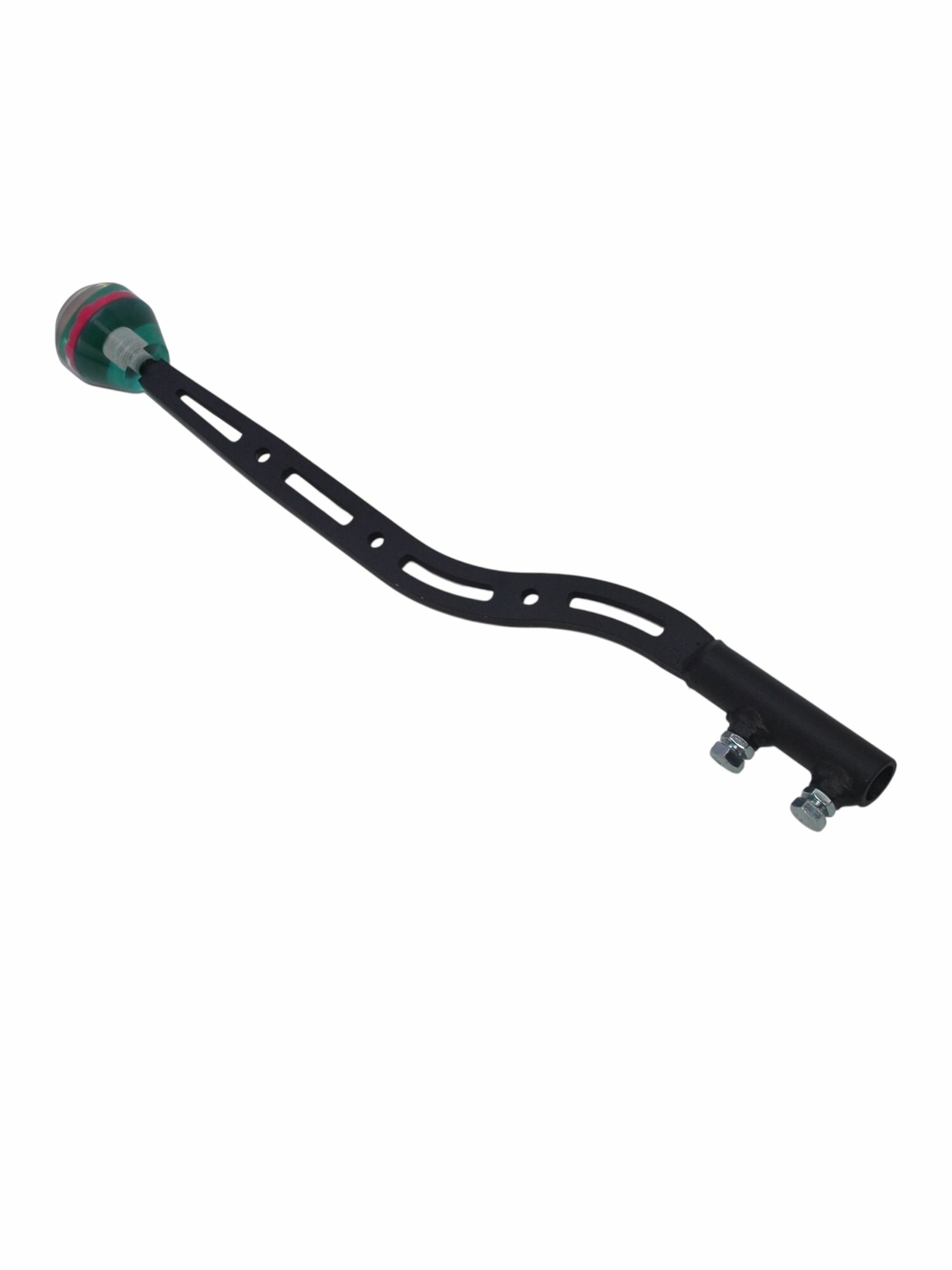 Рычаг КПП удлиненный с ручкой розочка плоский для ВАЗ 2101-07, Лада 4х4 Урбан, Нива Легенд