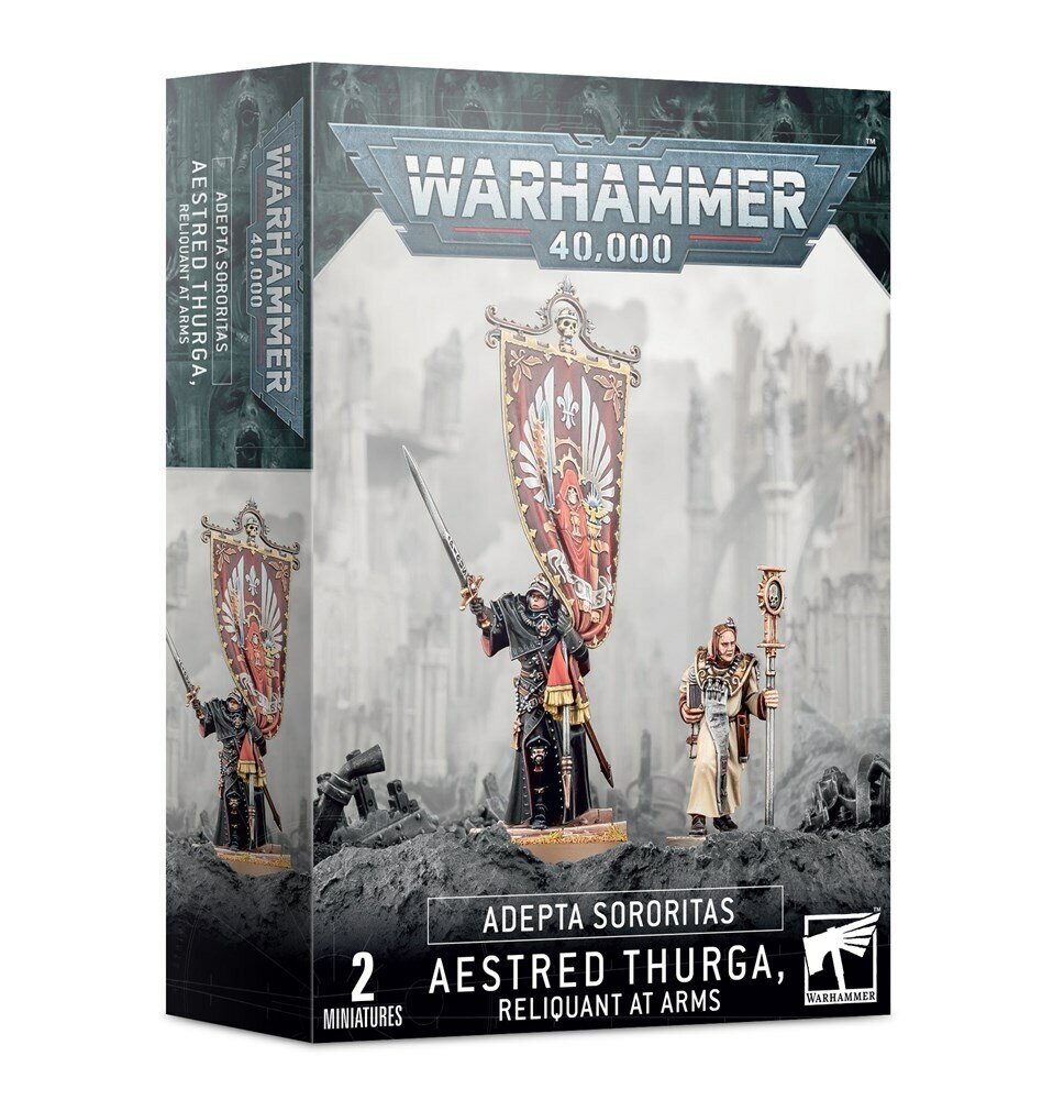 Набор миниатюр Aestred Thurga Relinquant At Arms Warhammer 40000