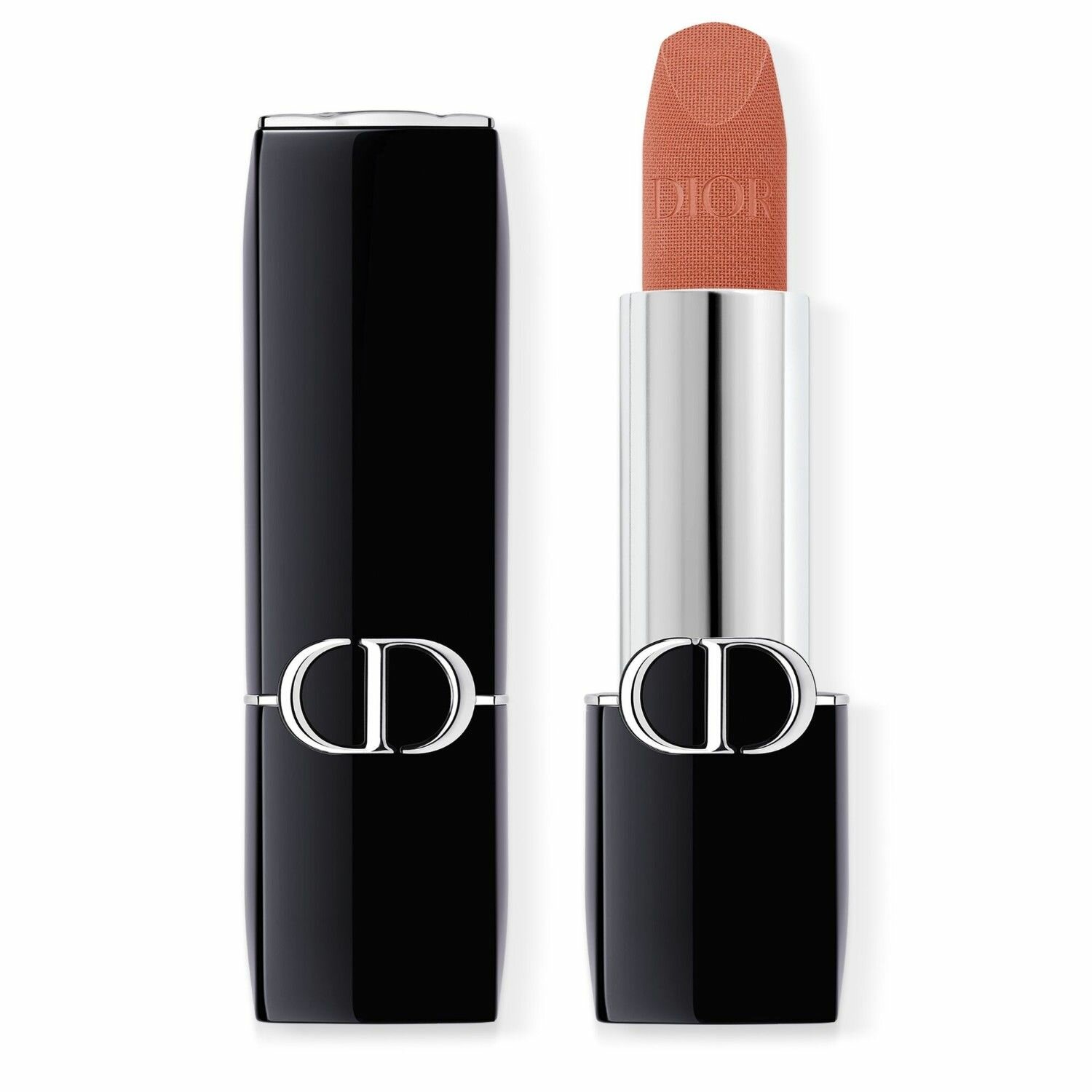 DIOR ROUGE DIOR Couture Color Lipstick Стойкая помада с вельветовым финишем 200 Nude Touch Velvet