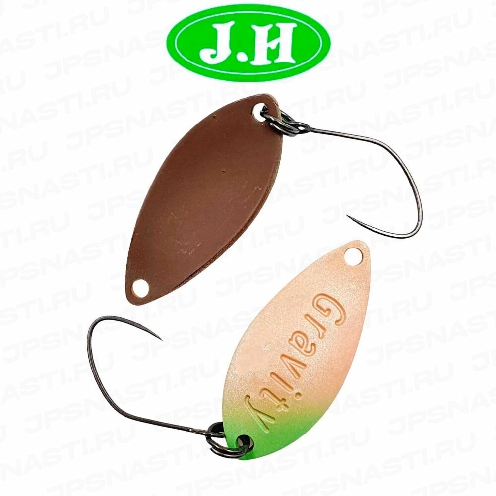 Колеблющаяся блесна на форель Deep Paradox Gravity, 1.35 г, #Hony-B UV (J.H. Oricolor) / Форелевые приманки для рыбалки