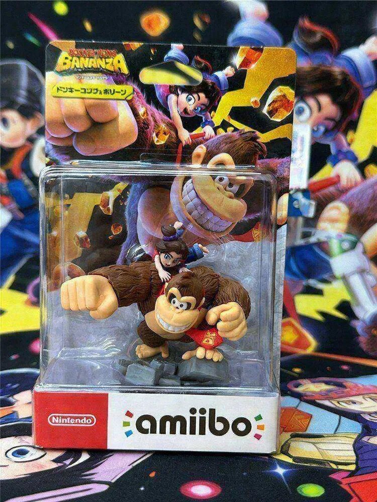Amiibo Фигурка Donkey Kong & Pauline Version Nintendo Фигурка для коллекции