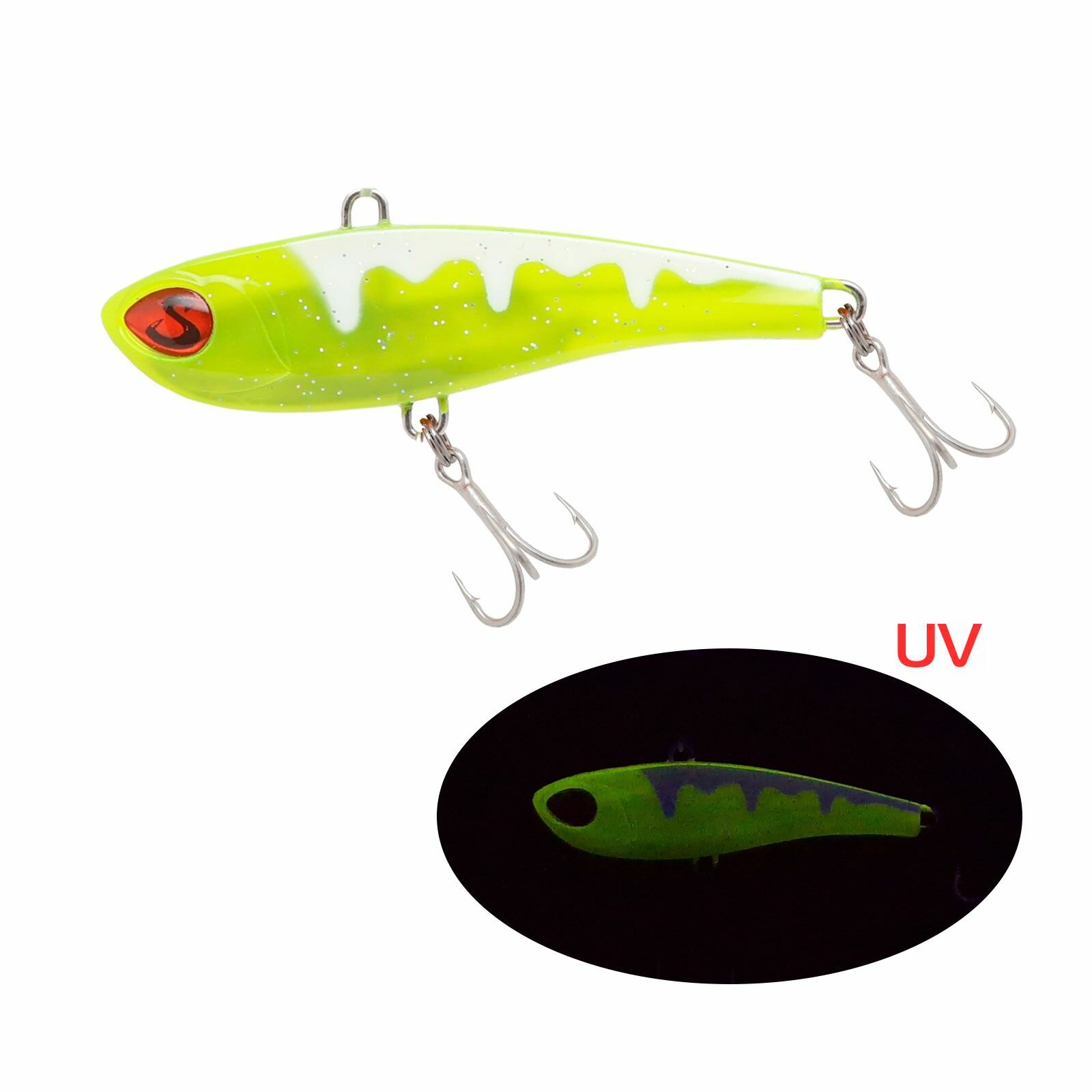 Воблер виб/раттлин Stinger Wasabi Vib 85 мм 32 гр #826