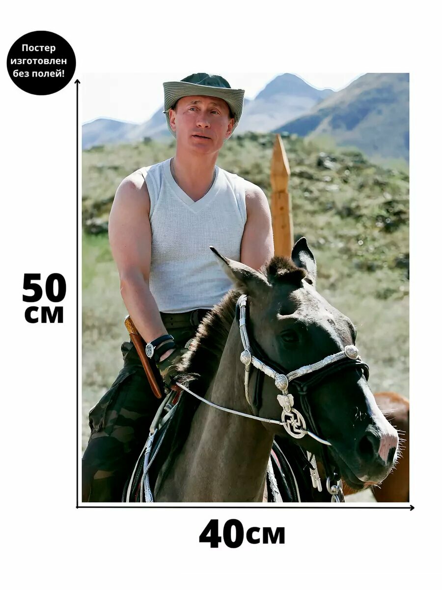 Постер Путин Владимир Владимирович