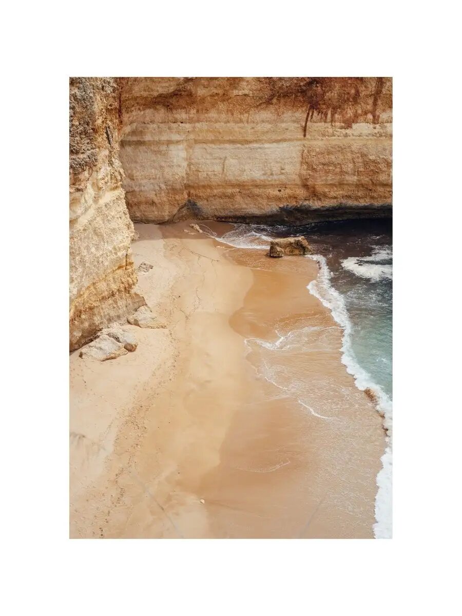 Постер пляж море, 30 x 40 см (без полей), материал бумага, без рамы — фото 1