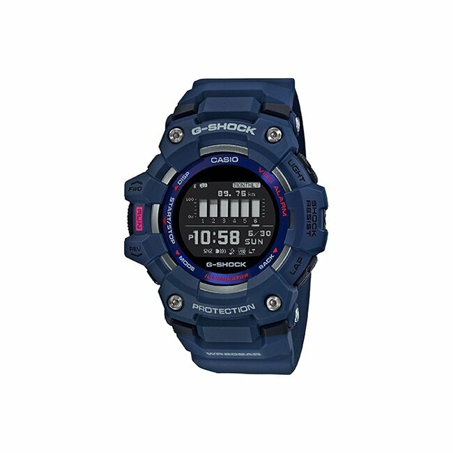 Смарт-часы мужские CASIO G-Shock GBD-100-2 с фитнес-трекером