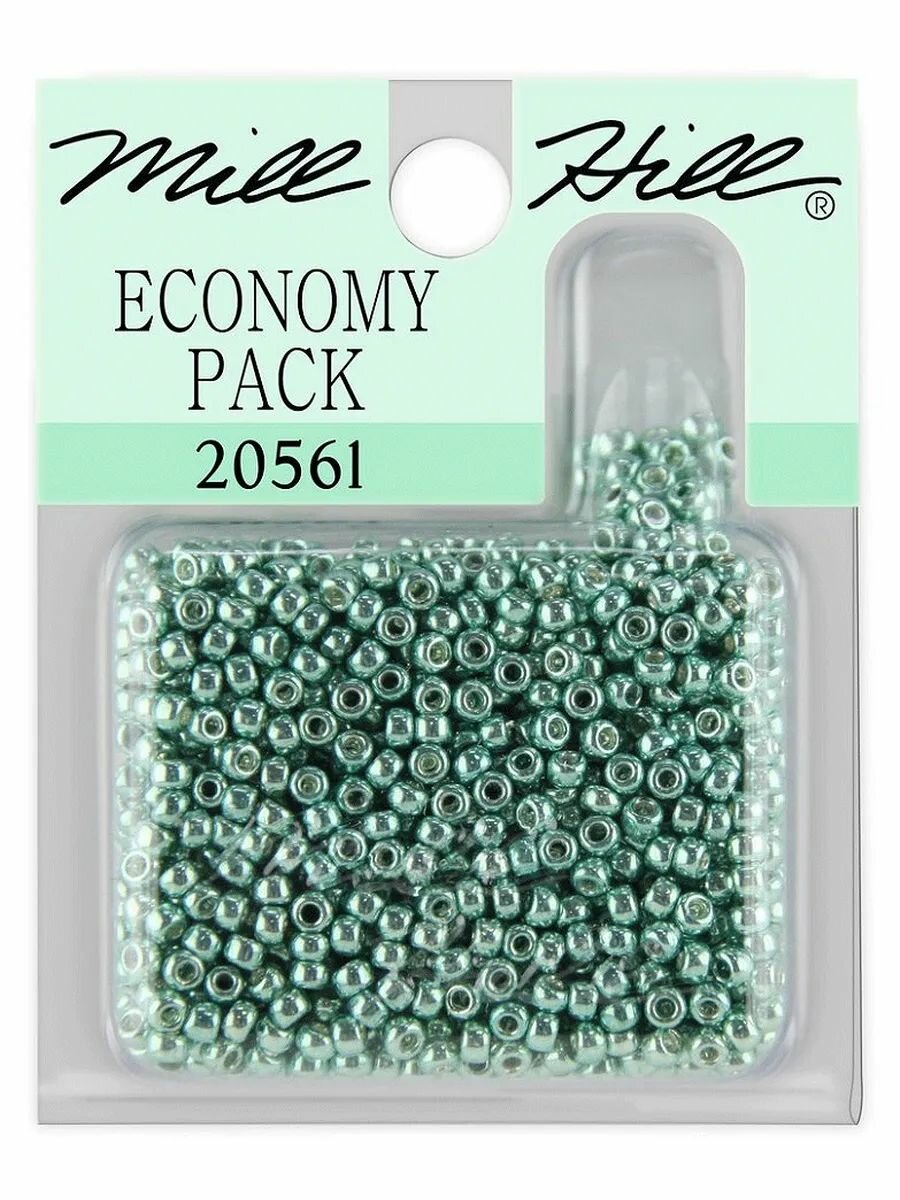 Стеклянный бисер Mill Hill Economy pack Beads 9.08 г, цвет: 20561