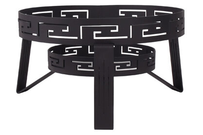 Подставка стальная для саджа 24 см для туризма и отдыха, Kukmara