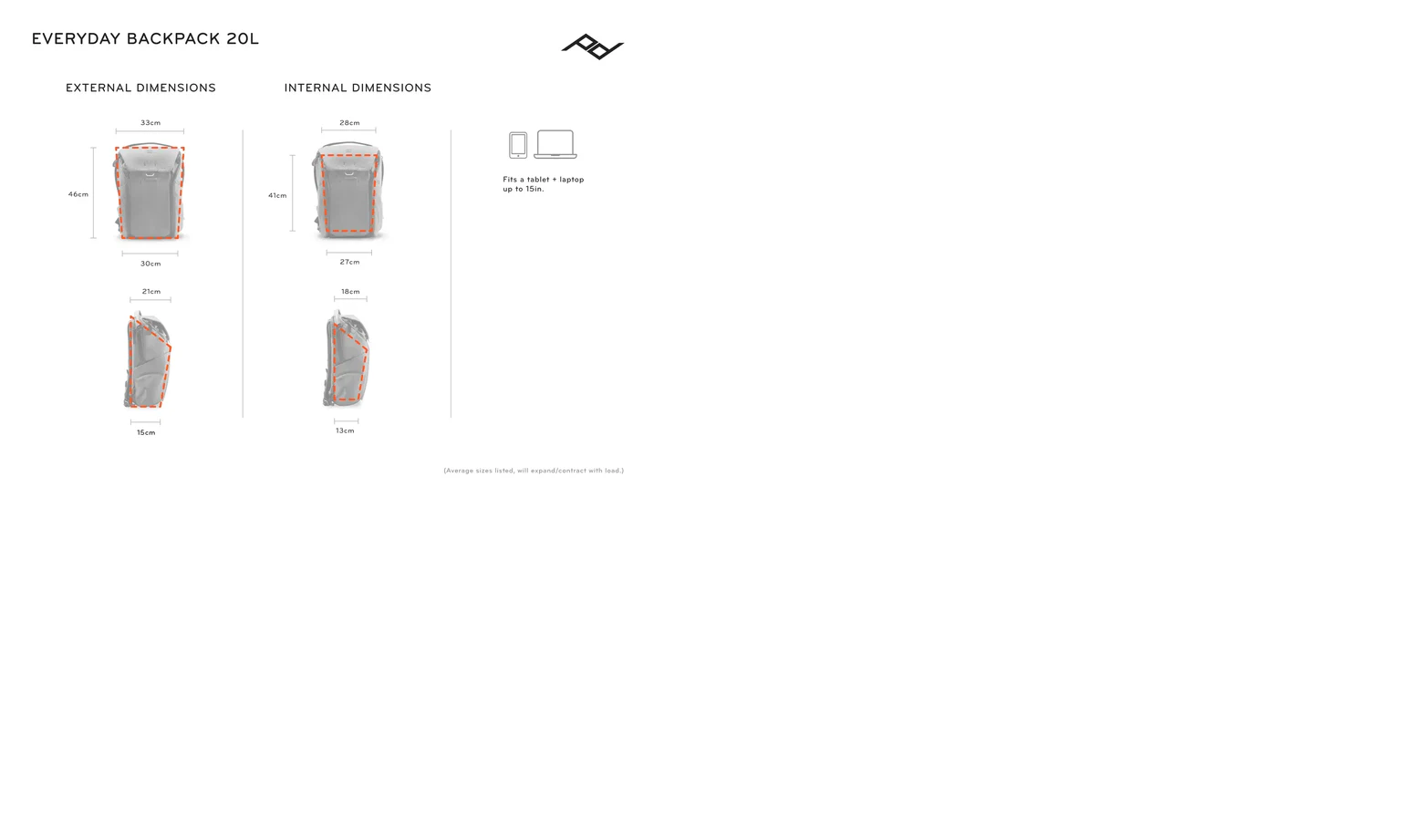 Рюкзак Peak Design The Everyday Backpack 20L V2.0 Eclipse (BEDB-20-EP-3) — фото 1