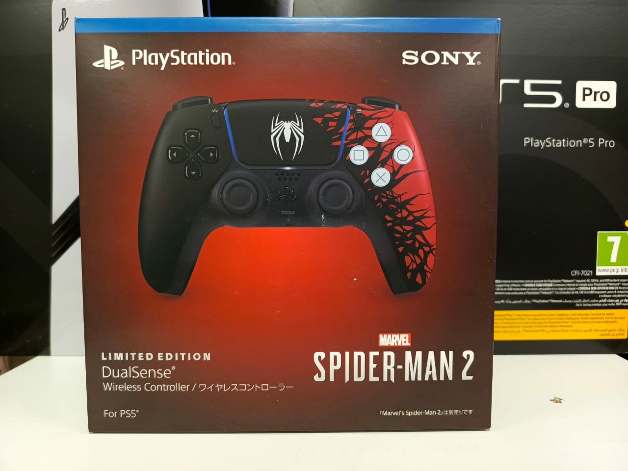 Джойстик PS-5 DualSense Marvel Spider-Man 2 Limited Edition(SPC)