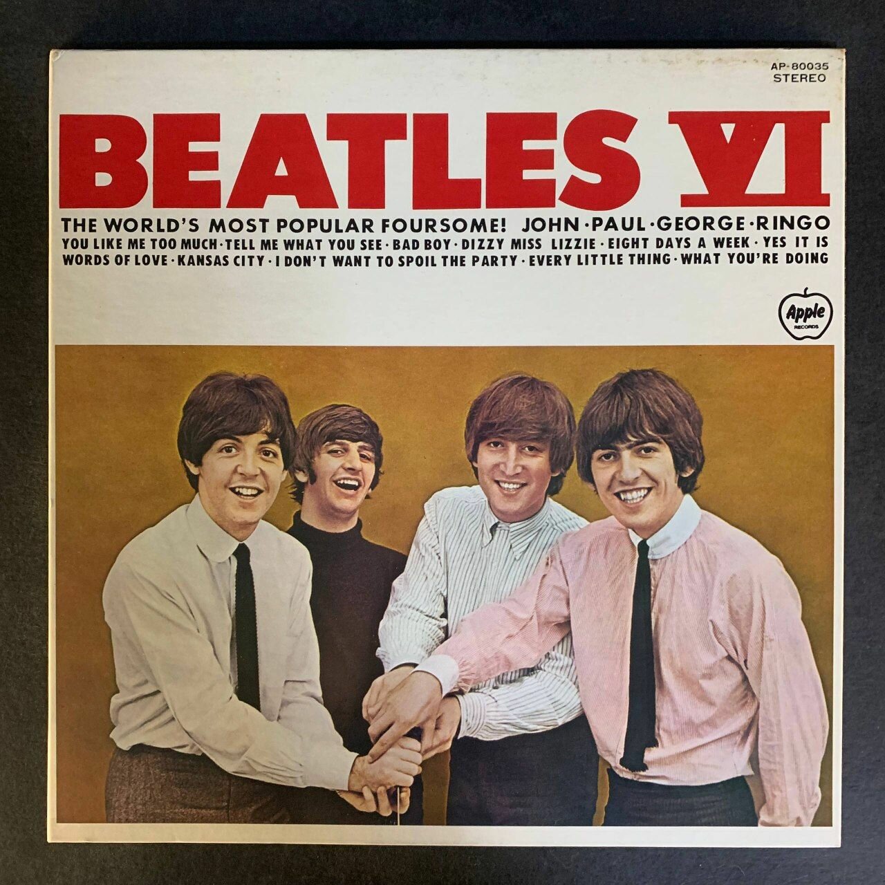 The Beatles - Beatles VI (Japan First Press) (б/у виниловая пластинка, LP)