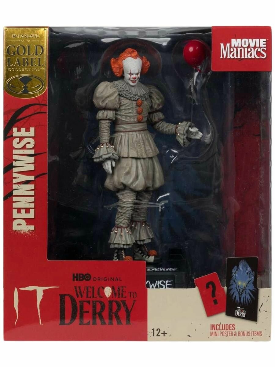 Фигурка McFarlane Toys. It: Welcome to Derry - Pennywise 15см
