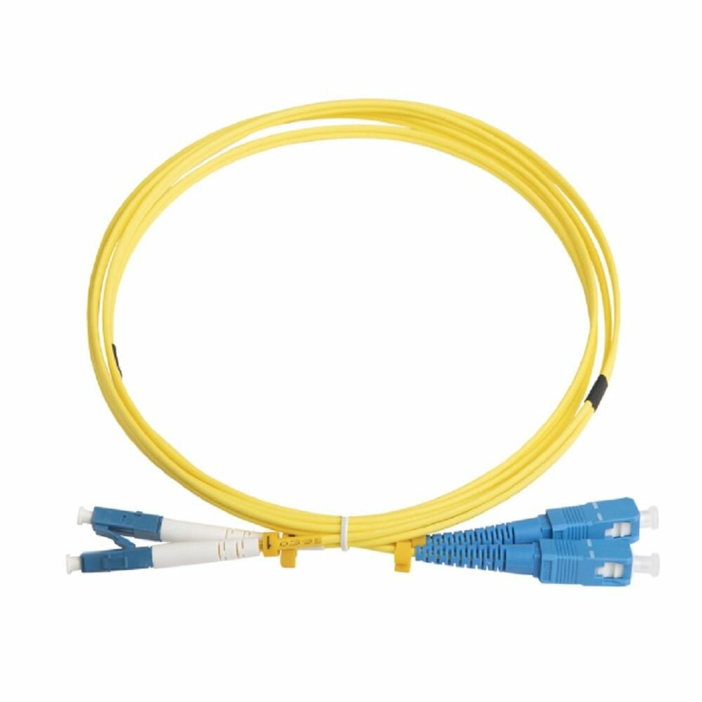 Hyperline FC - 9 - LC - SC - UPC - 2M Патч - корд волоконно - оптический шнур , duplex, 2 м